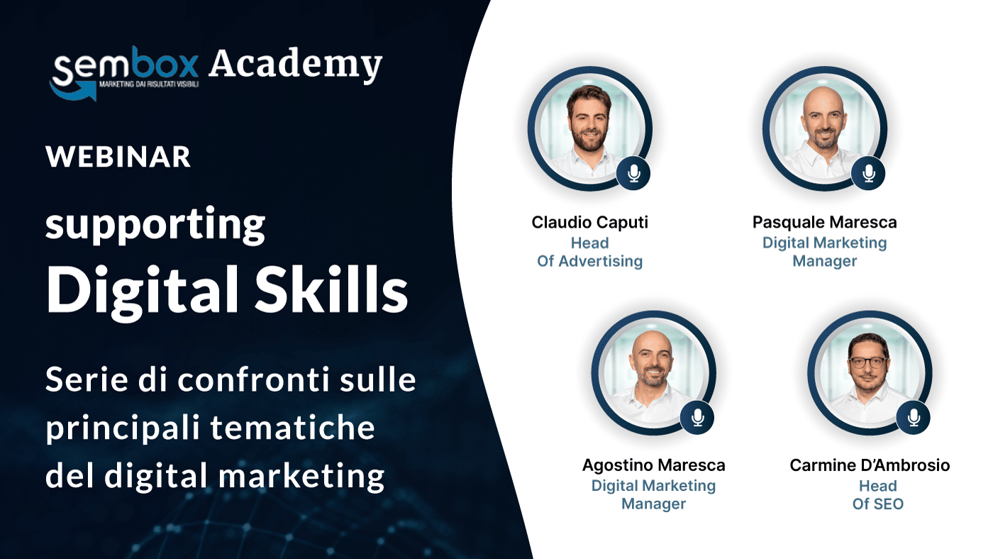 Supporting Digital Skills – Webinars digital marketing - Sembox